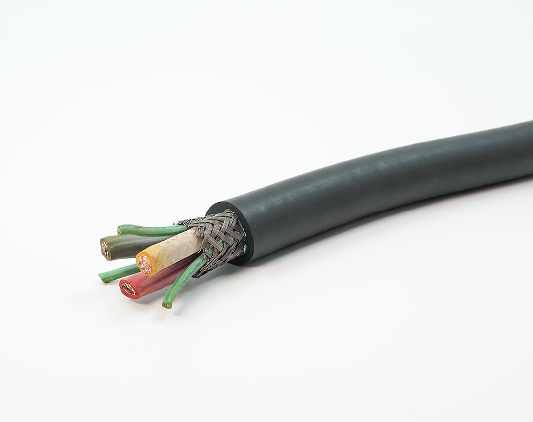 Trex-Onics® Low Capacitance VFD Shielded Power Cable with Brake and Signal Pairs